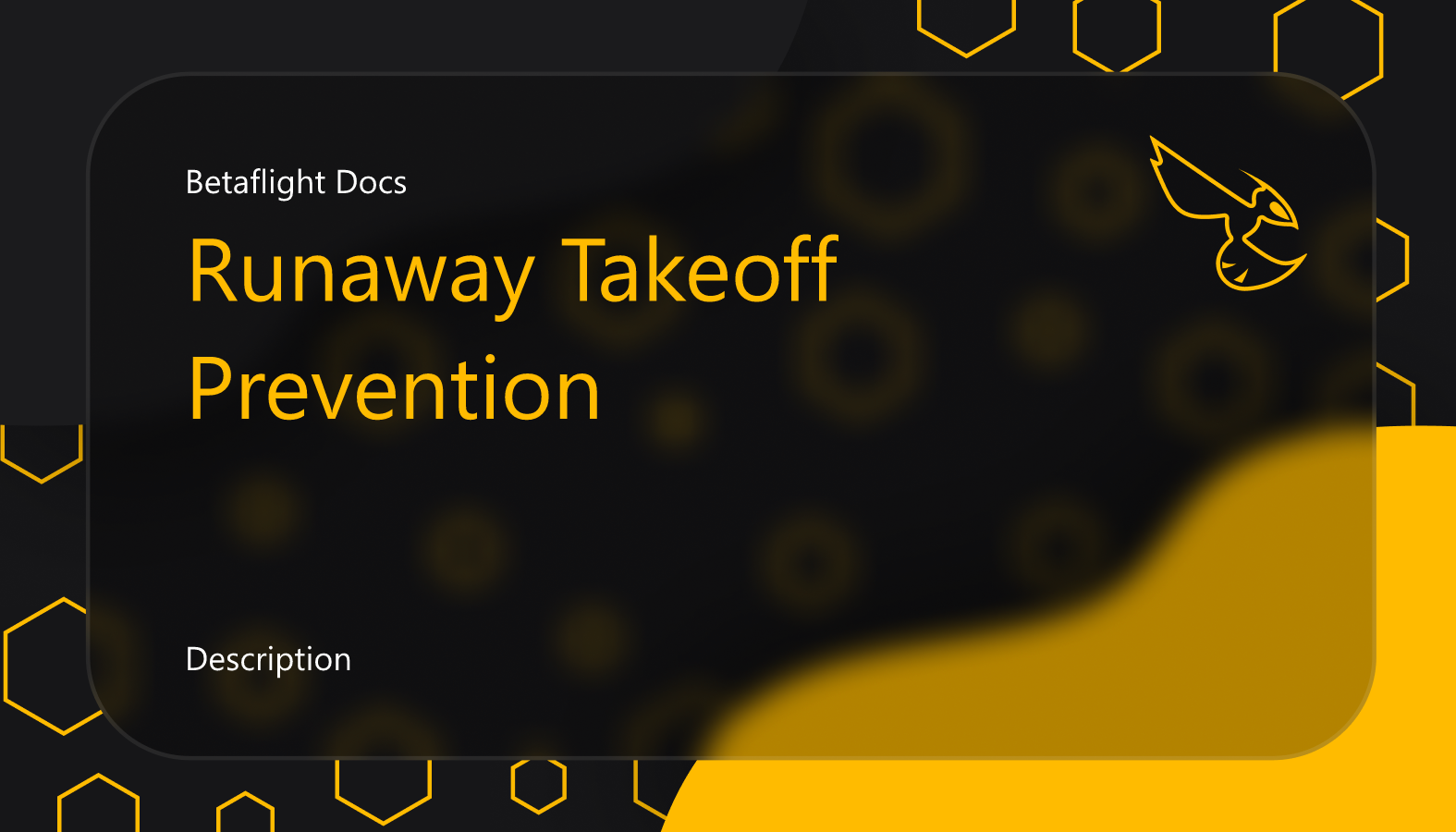 Runaway Takeoff Prevention | Betaflight